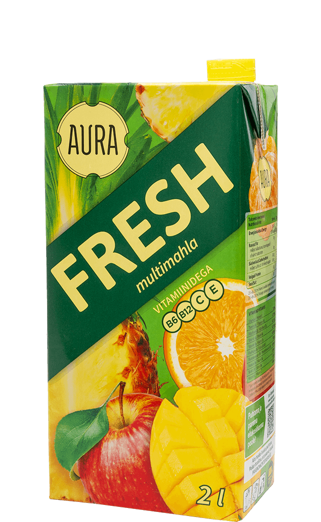 Aura Fresh multifruit juice drink with vitamins | A. Le Coq